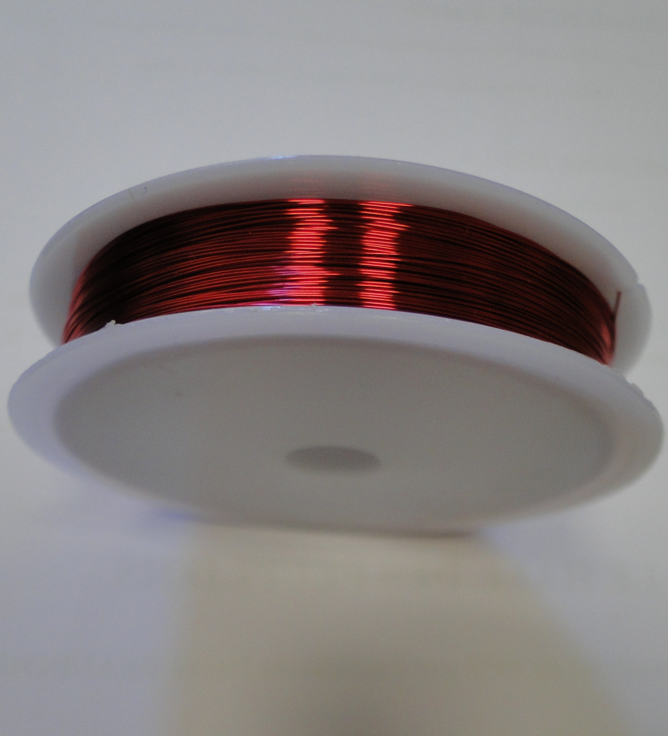 Fil de cuivre - Rouge Bordeaux