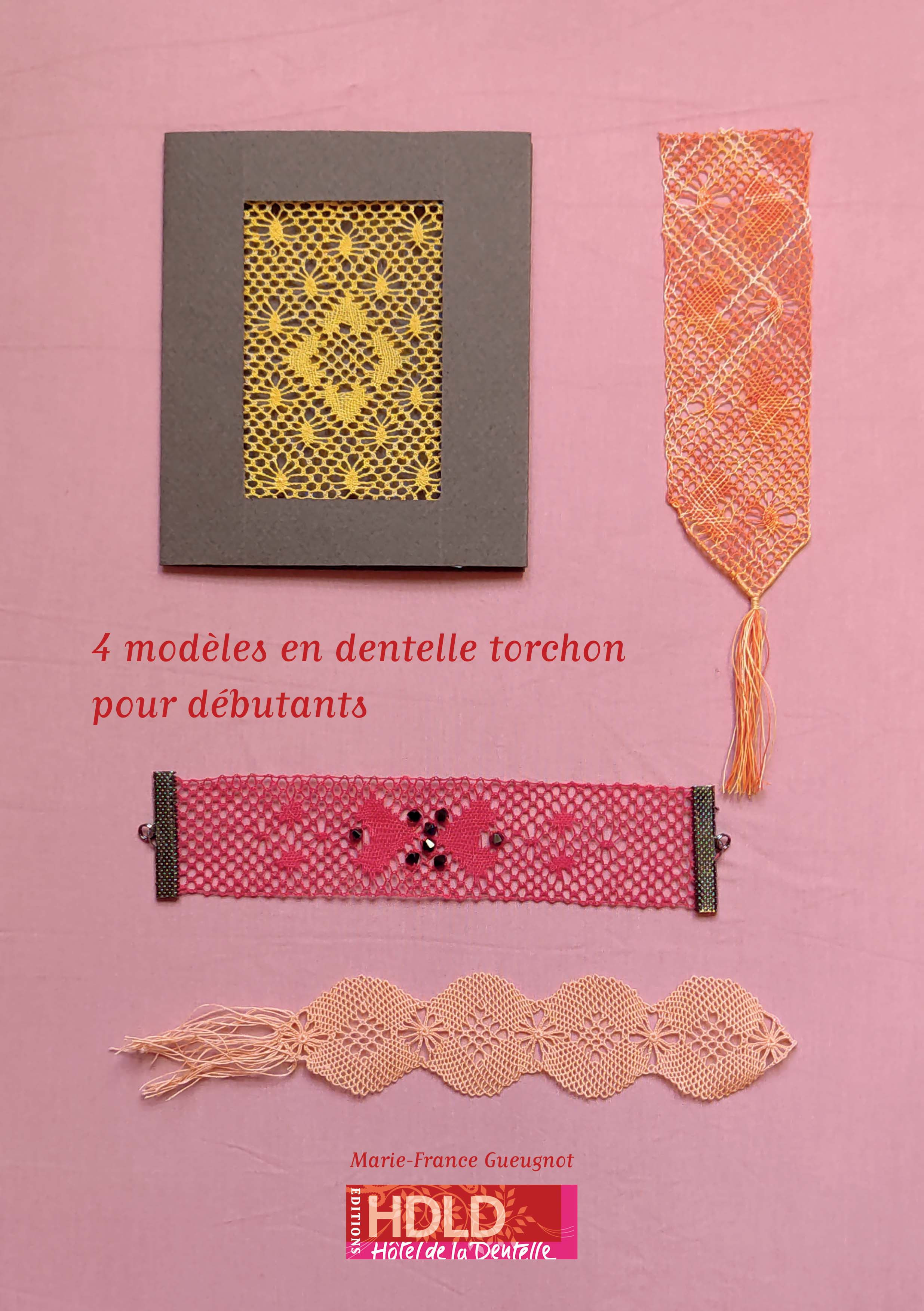 4 patterns in torchon lace for beginners